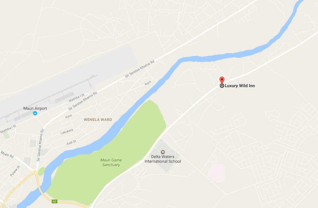 Contact Number Email and Directions for Luxury Wild Inn Maun Botswana