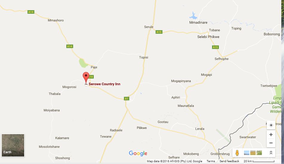 Contact Number Email and Directions for Serowe Country Inn Serowe Botswana