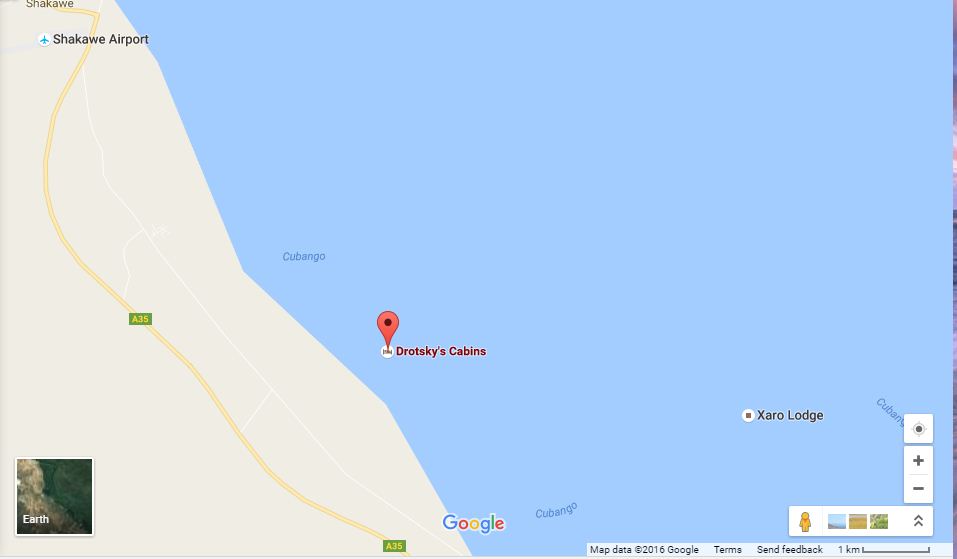 Contact Number Email and Directions for Drotskys Cabins Shakawe Botswana