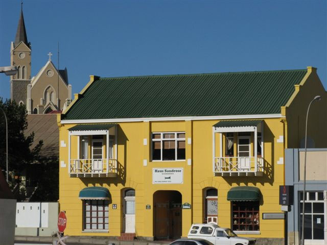 Photograph of Haus Sandrose Luderitz Namibia