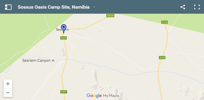 Contact Number Email and Directions for Sossus Oasis Camp Site Sesriem ...